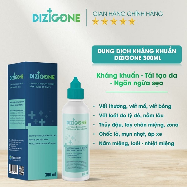 Dung dịch kháng khuẩn Dizigone 300ml - Dizigone - Kháng khuẩn vượt trội